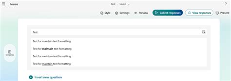 How To Maintain Text Formatting On Microsoft Forms Microsoft Qanda