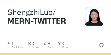 Github Shengzhiluomern Twitter