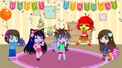 Gacha Club Happy Birthday Magic Control By Sweetiesammycakes On