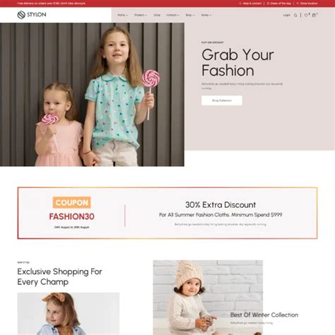 Colorful Claws Stylon E Commerce WordPress Theme