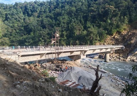 दुई प्रदेश जोड्ने पुल निर्माण अन्तिम चरणमा