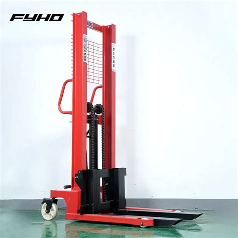 China Hydraulic Forklift Straddle Stackers Suppliers And Manufacturers Hebei Feiyuan Lifting