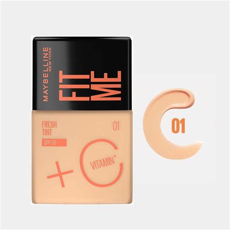 Base De Maquillaje Fit Me Fresh Tint Tono 01