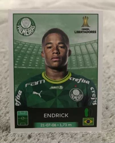 Figurinhas Libertadores 2023 Endrick Palmeiras Mercadolivre