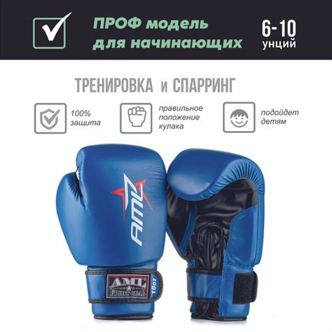 Боксерские перчатки AML Star 2, 6 - купить по низким ценам в интернет ...