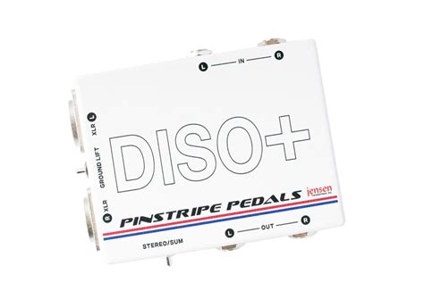 DISO Original Dual Line Isolator Pinstripe Pedals