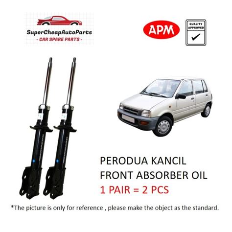 ORIGINAL APM PERODUA KANCIL FRONT REAR ABSORBER OIL GAS PAIR Shopee Malaysia