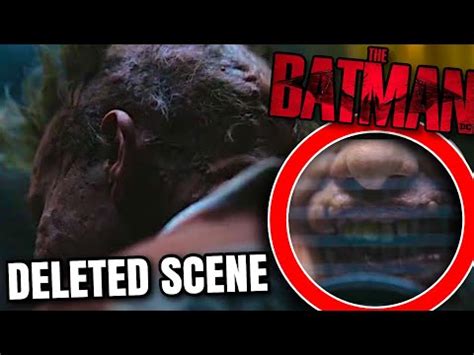 The Batman Deleted Joker Scene Revealed New Look Explained Youtube