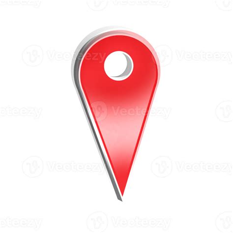 Red Map Pointer 25039251 PNG
