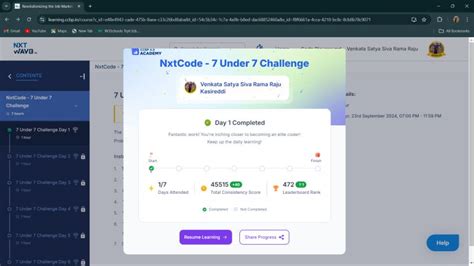 V S Sivarama Raju Kasireddi On Linkedin Ccbpnxtwave Ccbpacademy