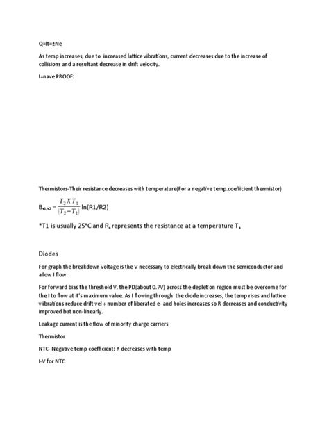 B Ln R1 R2 T1 Is Usually 25 Candr Represents The Resistance At A
