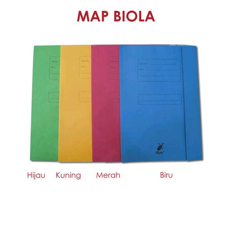 Map Biola Polos Berwarna Lazada Indonesia