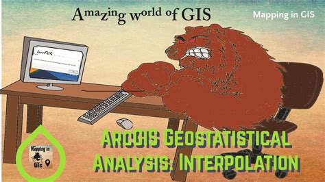 Arcgis Geostatistical Analysis Interpolation Mapping In Gis Youtube