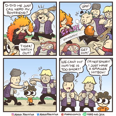 Nerd and Jock Marko Nerd and Jock comics の漫画