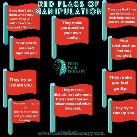 Red Flags Of Manipulation
