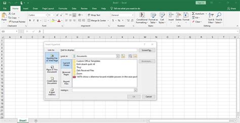 Hướng Dẫn Bạn Sử Dụng Hyperlink Trong Excel để Chèn Link