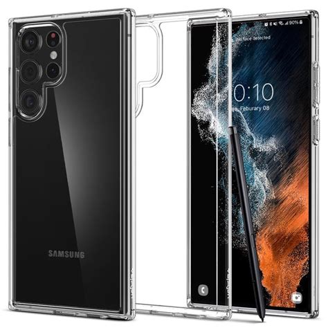 Spigen Galaxy S22 Ultra 5g Case Crystal Hybrid Shopee Philippines