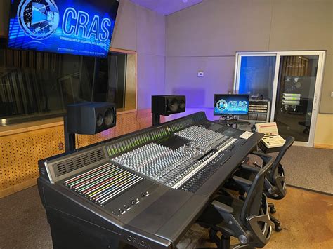 CRAS Installs Two Solid State Logic ORIGIN Channel In Line Analogue Consoles