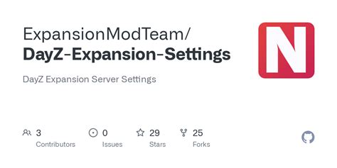 GitHub ExpansionModTeam DayZ Expansion Settings DayZ Expansion Server Settings GitHub ExpansionModTeam DayZ Expansion Settings DayZ Expansion Server Settings