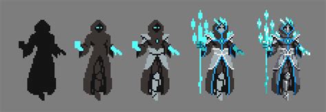 Frost Mage Pixel Art Tutorial