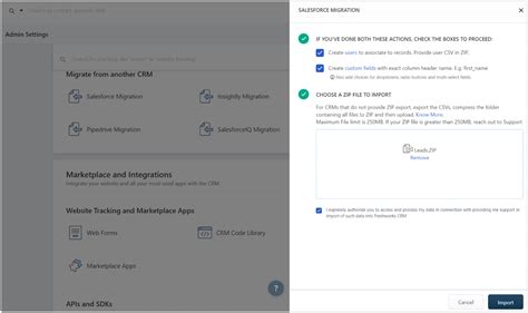 How To Migrate From Salesforce To The Web Application Freshsales