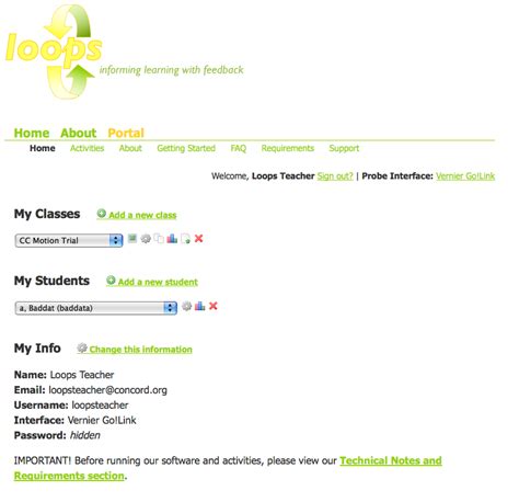 Projects Loops Loops Documentation And Walkthrough