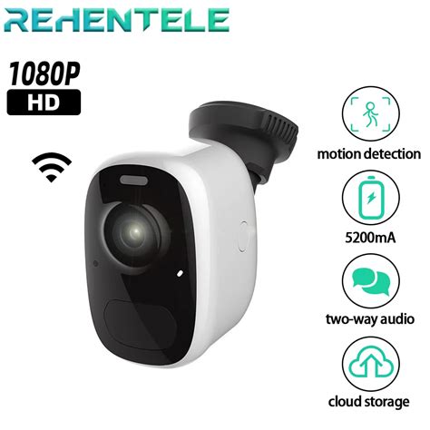 Wireless Outdoor Ip Camera 1080p Hd Home Security Protection Wifi ...