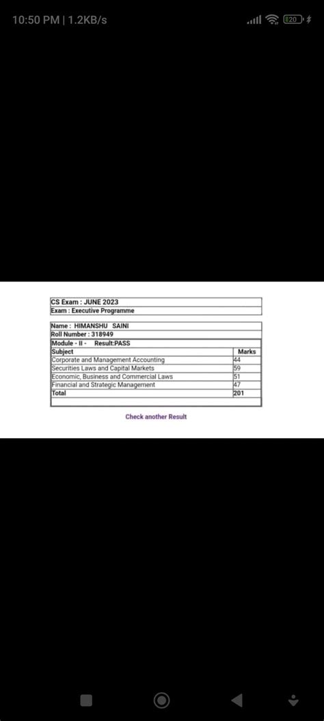 Himanshu Saini On Linkedin Cleared Cs Executive Module 2 Finally In