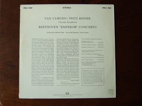 Backside Beethoven Emperor Piano Concerto No 5 Van C Flickr