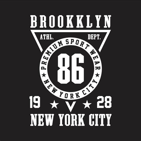 New York City Slogan Typography For T Shirt Track And Field Tee Shirt