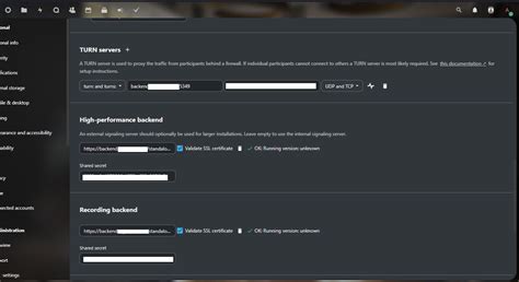 Talk Recording Backend 💬 Talk Spreed Nextcloud Community