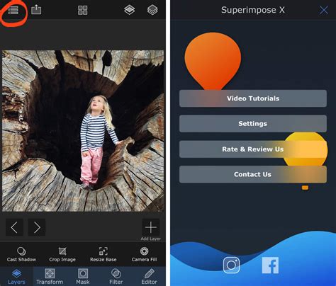 How To Use Superimpose X App For Creative Photo Editing On Iphone