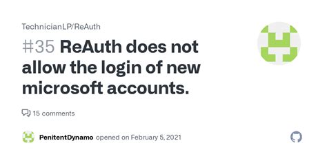 reauth does not allow the login of new microsoft accounts · issue 35
