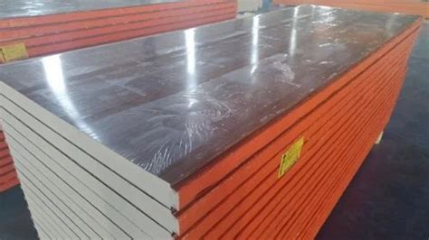 Color Coated Wall Puff Panel For Industrial 30 50mm At 1450 Square Meter In Indore