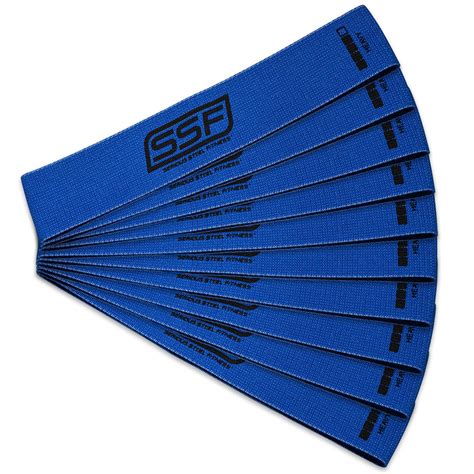 Fabric Mini Loop Bands 10 Packs Serious Steel Fitness