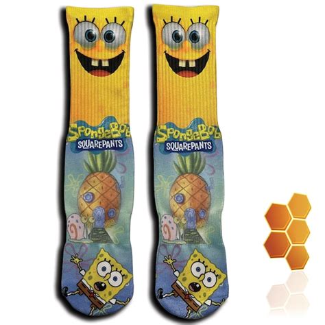 Spongebob Socks For Men Etsy