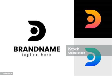 D 徽標集向量圖形及更多字母d圖片 字母d 商標 商務 Istock