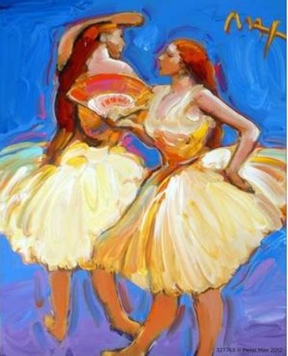 The Max Collector Flamenco Ballerinas By Peter Max