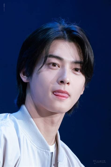 며칠 전 머리 기르는 중인 듯한 차은우 근황 사진 인스티즈instiz 이슈 카테고리