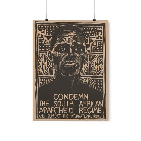 Afrika Korps Helmet Vintage Poster Ospaaal Nelson Mandela Symbole