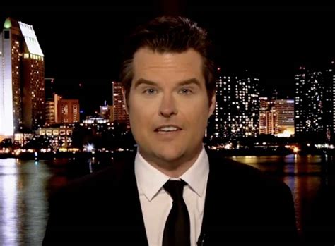 Plastic Surgeons Explain Matt Gaetzs New Look And ‘cruella De Vil Eyebrows As He Makes Maga Tv