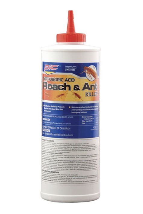 Pic Boric Acid Roach Killer 16oz Store The Plant Foundry