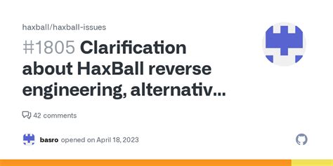 Clarification About Haxball Reverse Engineering Alternative Clients