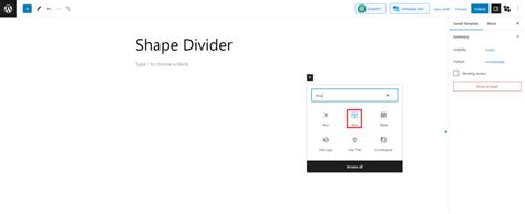 wordpress shape divider meistern sie die kunst abschnitte zu trennen