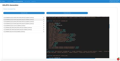 vaultspeed referential integrity error handling… vaultspeed