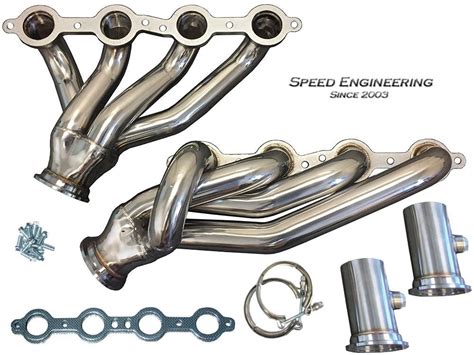 Speed Engineering Ls Swap 1 58 Shorty Headers 1955 1974 Gm Car