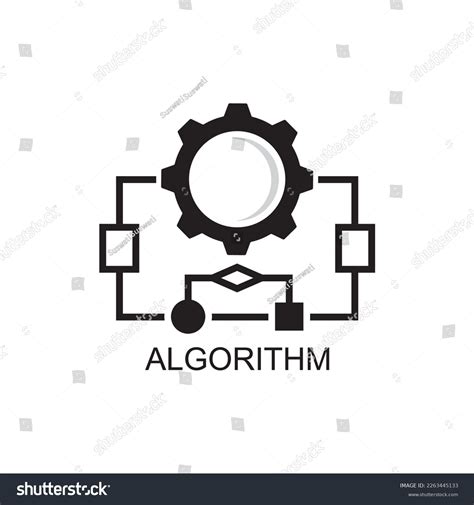Algorithm Icon Analysis Icon Vector Stock Vector Royalty Free Shutterstock