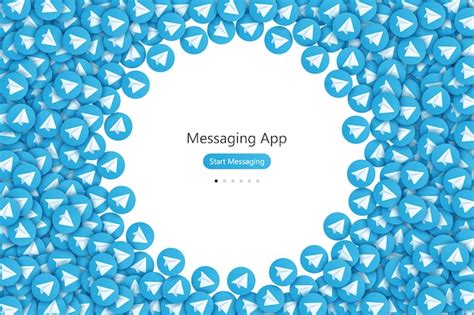Premium Vector Messaging App UI UX Design