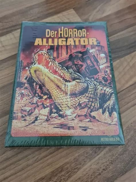 Der Horror Alligator Blu Raydvd Mediabook Wattiert Neuaus Sammlung