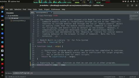 Javascript Modules 01 Server Side Youtube